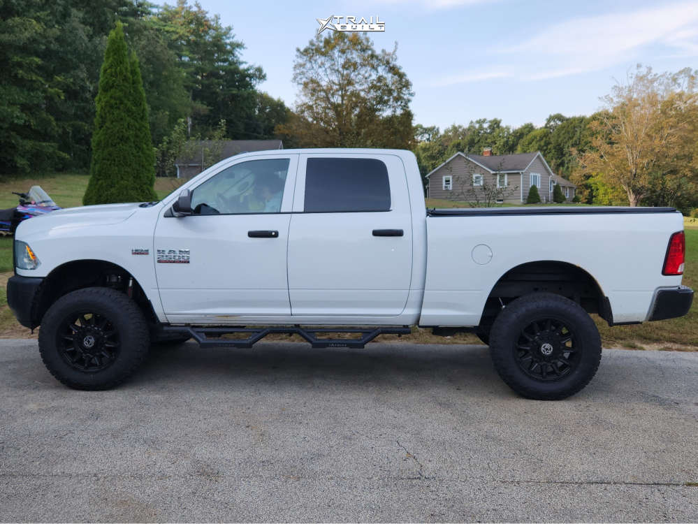 2016 Ram 2500 Wheel Offset Slightly Aggressive Suspension Lift 2.5 ...