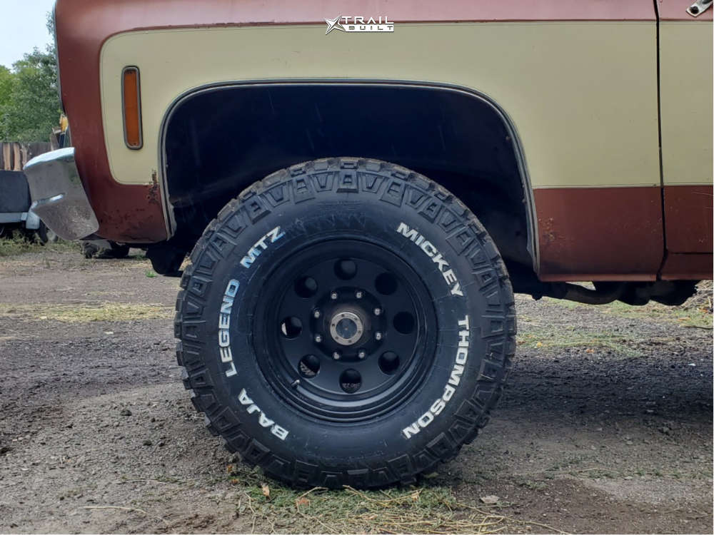 1978 Chevrolet K20 Wheel Offset Aggressive > 1" Outside Fender Leveling ...