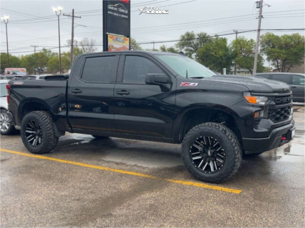2022 Chevrolet Silverado 1500 Wheel Offset Aggressive > 1" Outside ...