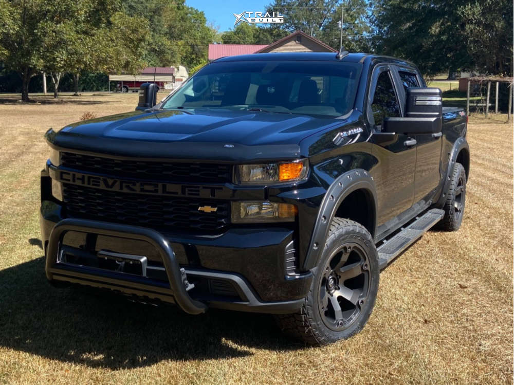 2019 Chevrolet Silverado 1500 Wheel Offset Aggressive > 1" Outside ...