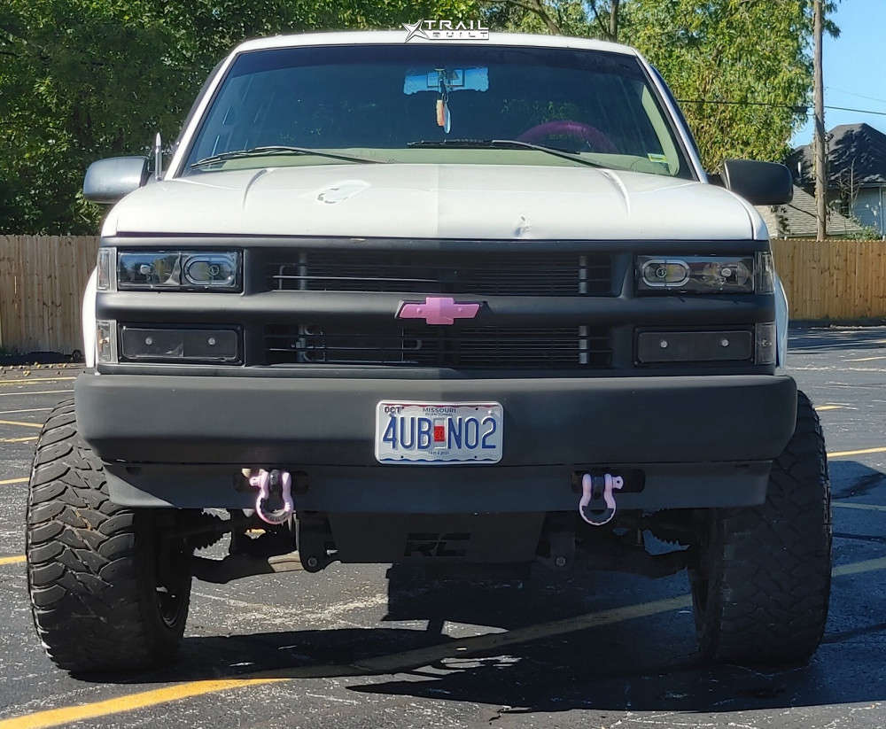 2000 Chevrolet K2500 Wheel Offset Super Aggressive 3"-5" Suspension ...