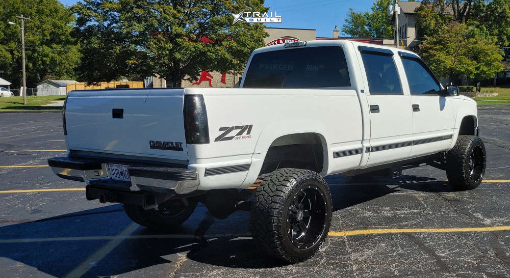 2000 Chevrolet K2500 Wheel Offset Super Aggressive 3"-5" Suspension ...