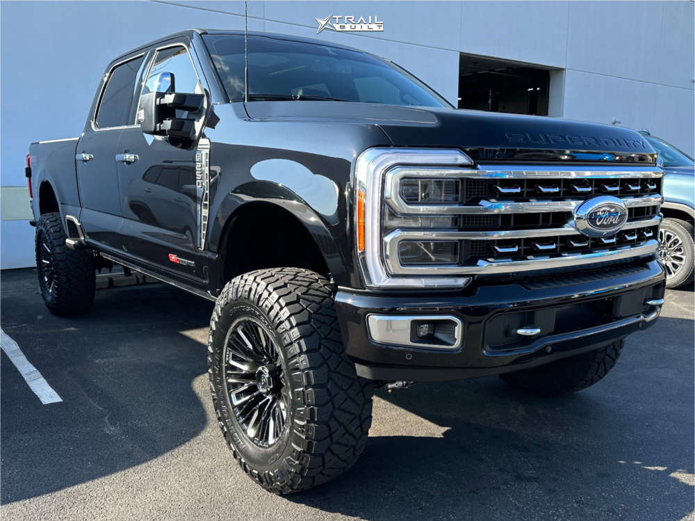 2023 Ford F-250 Super Duty Wheel Offset Aggressive > 1" Outside Fender ...