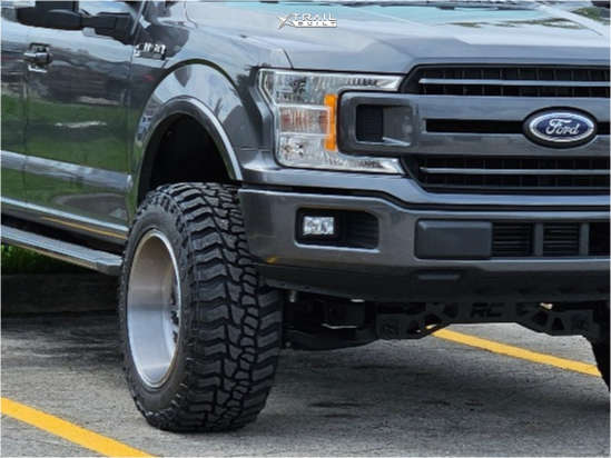 2020 Ford F-150 Wheel Offset Aggressive > 1" Outside Fender Suspension ...