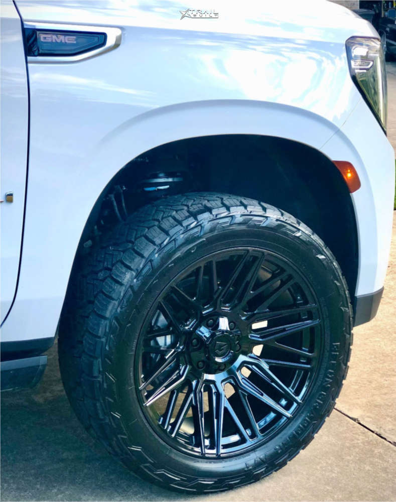 2021 GMC Yukon Wheel Offset Aggressive > 1" Outside Fender Suspension Lift 3" | 2790832 ...