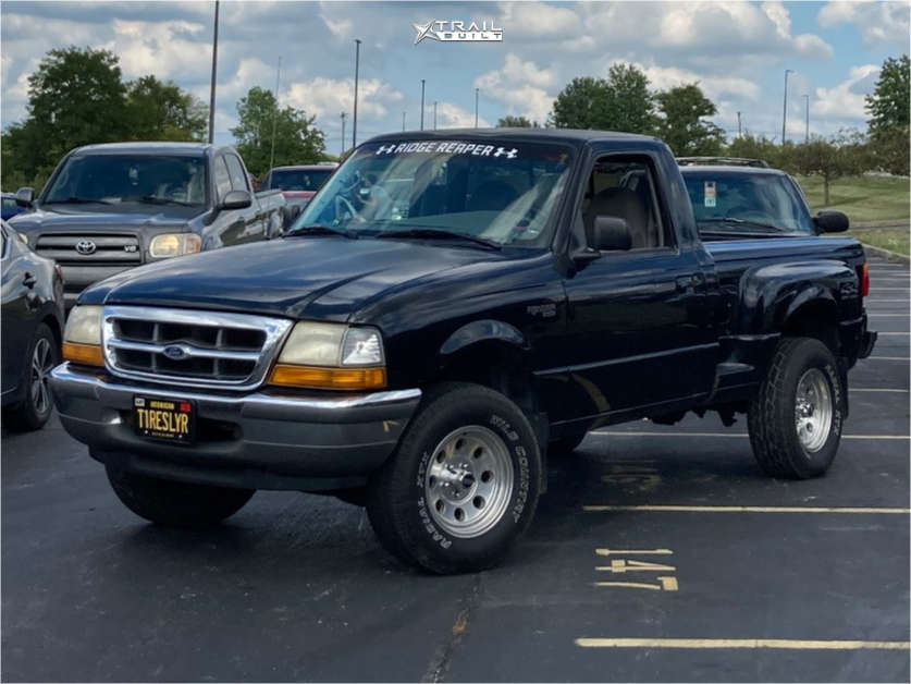 1998 Ford Ranger Wheel Offset Aggressive > 1" Outside Fender Leveling ...
