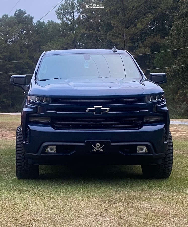 2019 Chevrolet Silverado 1500 Wheel Offset Aggressive > 1" Outside ...
