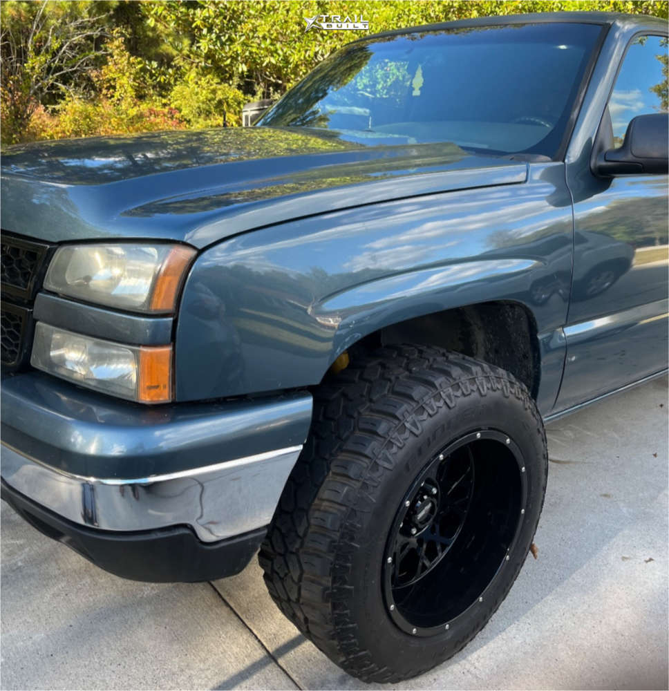 2007 Chevrolet Silverado 1500 Classic Wheel Offset Aggressive > 1 ...