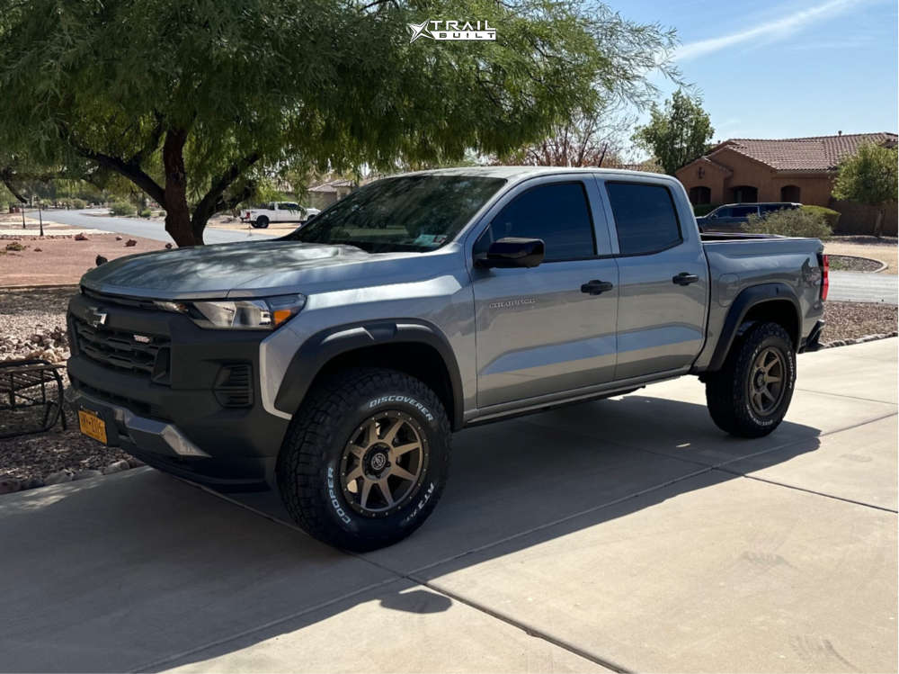 2023 Chevrolet Colorado Wheel Offset Aggressive > 1" Outside Fender ...