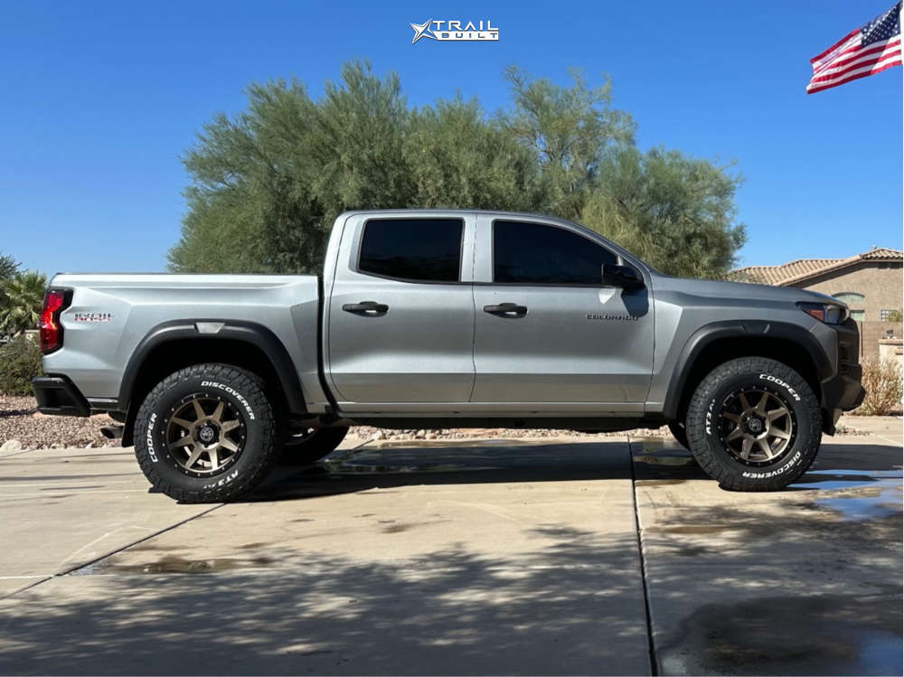 2023 Chevrolet Colorado Wheel Offset Aggressive > 1" Outside Fender ...