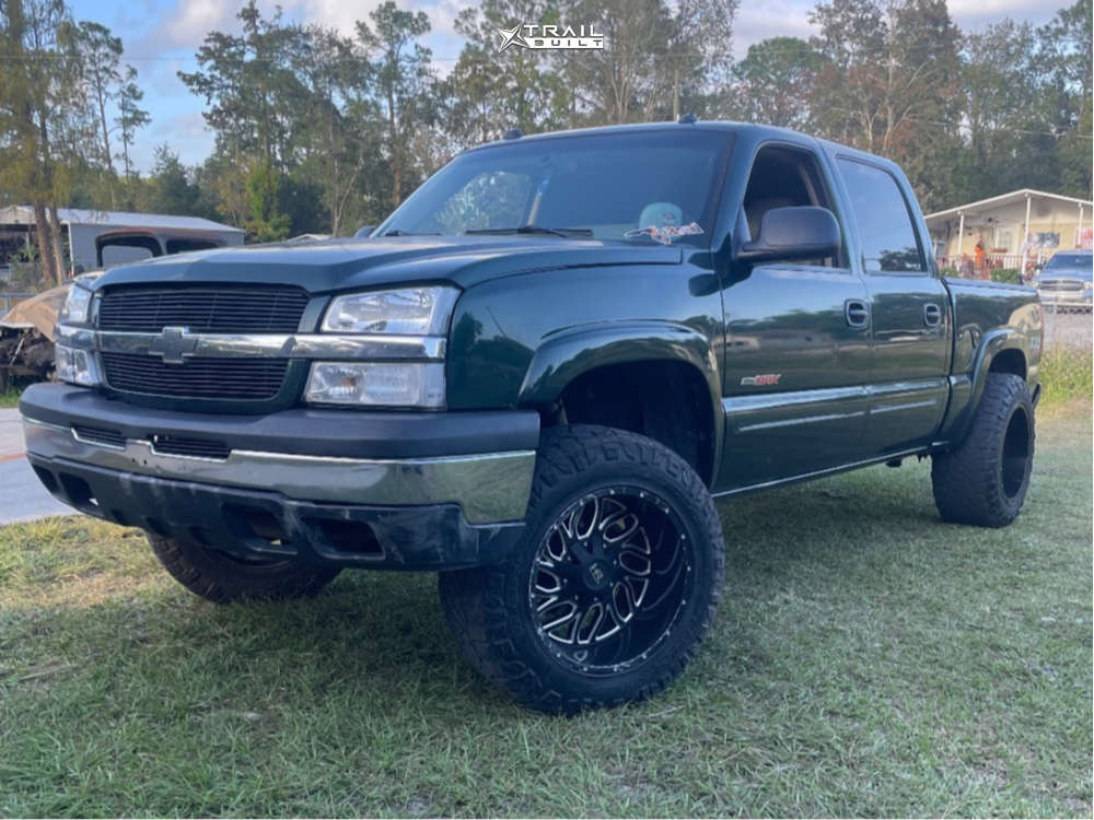 2005 Chevrolet Silverado 1500 Wheel Offset Super Aggressive 3"-5 ...