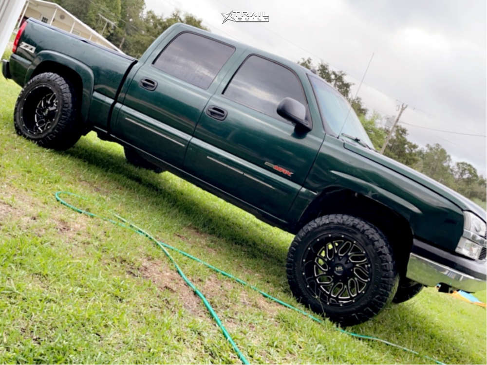 2005 Chevrolet Silverado 1500 Wheel Offset Super Aggressive 3"-5 ...
