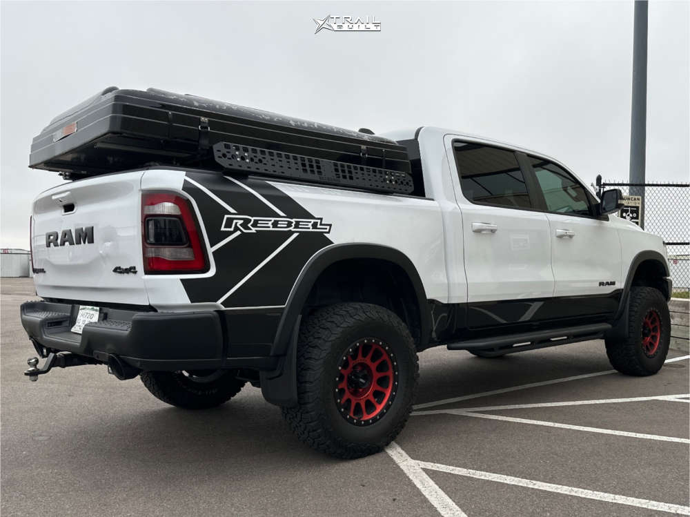 2021 Ram 1500 Wheel Offset Aggressive > 1" Outside Fender Suspension ...