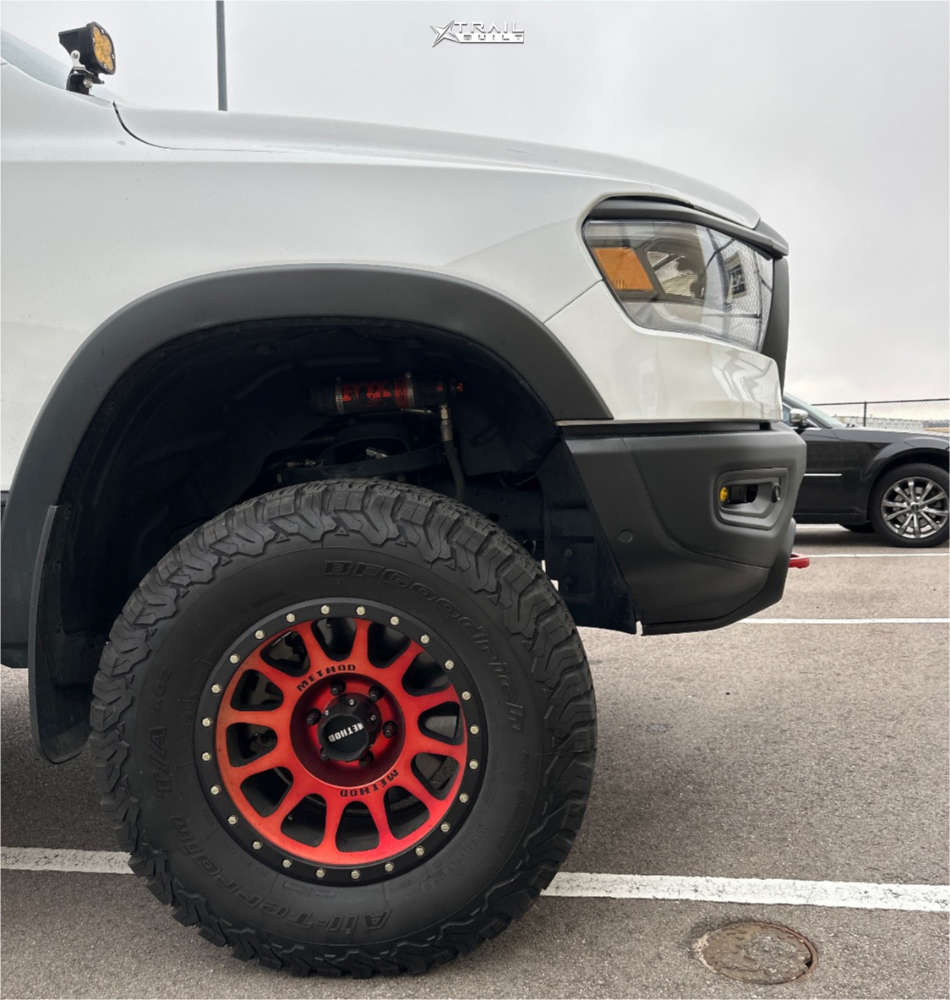 2021 Ram 1500 Wheel Offset Aggressive > 1" Outside Fender Suspension ...