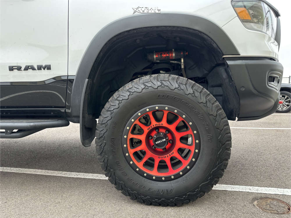 2021 Ram 1500 Wheel Offset Aggressive > 1" Outside Fender Suspension ...