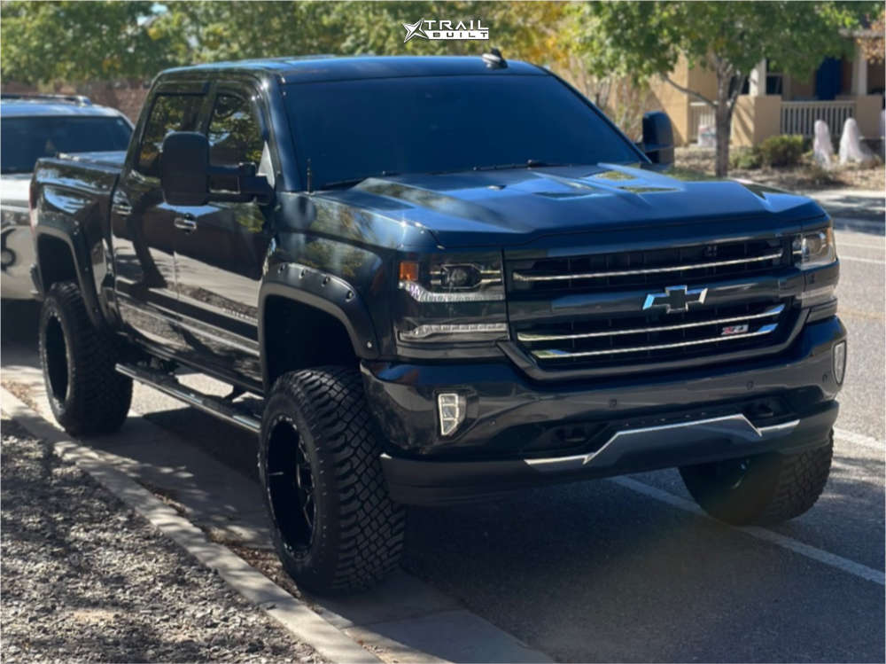 2018 Chevrolet Silverado 1500 Wheel Offset Super Aggressive 3"-5 ...