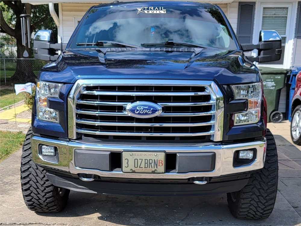 2017 Ford F-150 Wheel Offset Super Aggressive 3"-5" Suspension Lift 6 ...