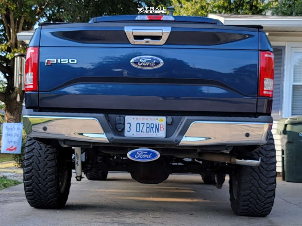 2017 Ford F-150 Wheel Offset Super Aggressive 3"-5" Suspension Lift 6 ...