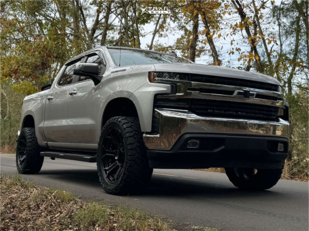 2020 Chevrolet Silverado 1500 Wheel Offset Aggressive > 1" Outside ...