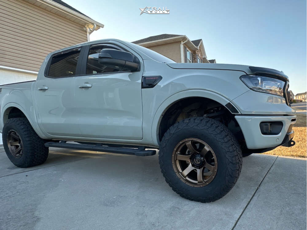 2021 Ford Ranger Wheel Offset Aggressive > 1" Outside Fender Suspension ...