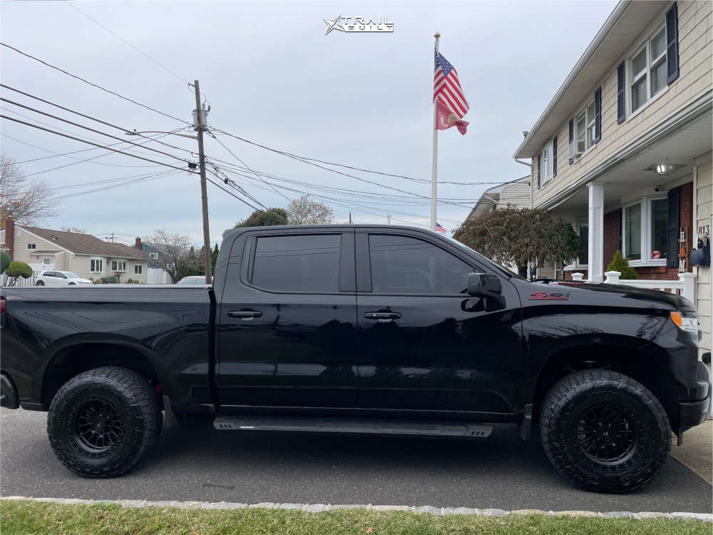 2023 Chevrolet Silverado 1500 Wheel Offset Aggressive > 1" Outside ...