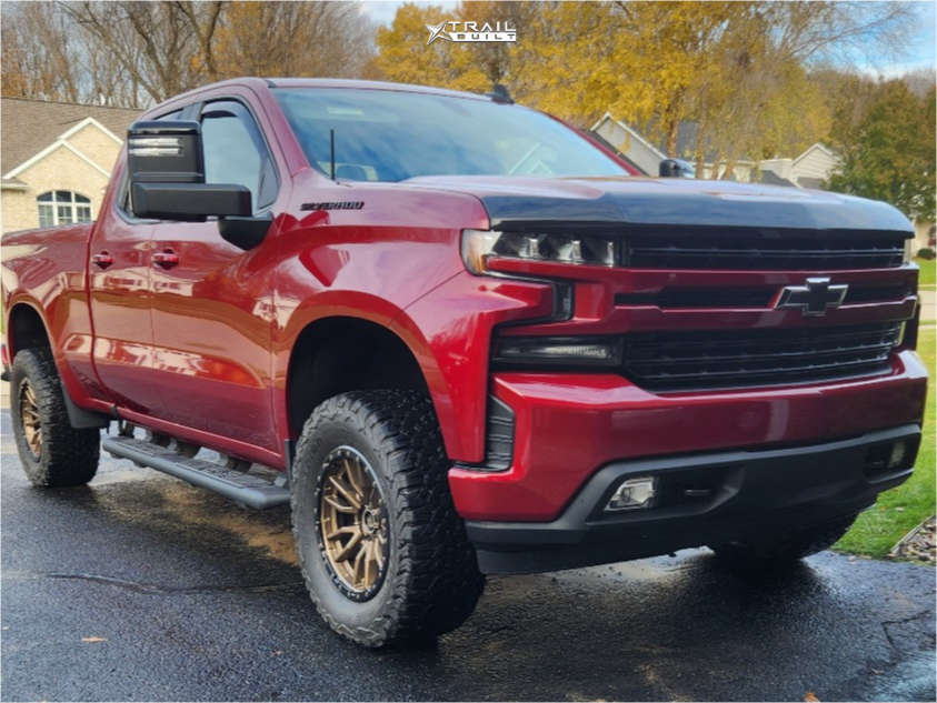 2020 Chevrolet Silverado 1500 Wheel Offset Aggressive > 1" Outside ...