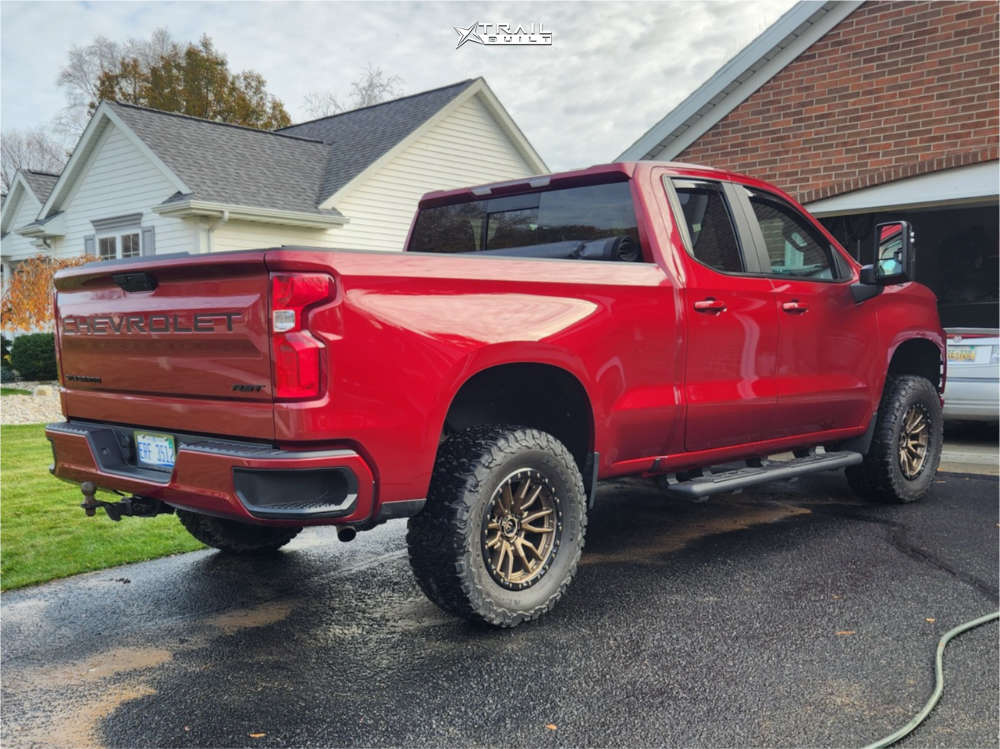 2020 Chevrolet Silverado 1500 Wheel Offset Aggressive > 1" Outside ...