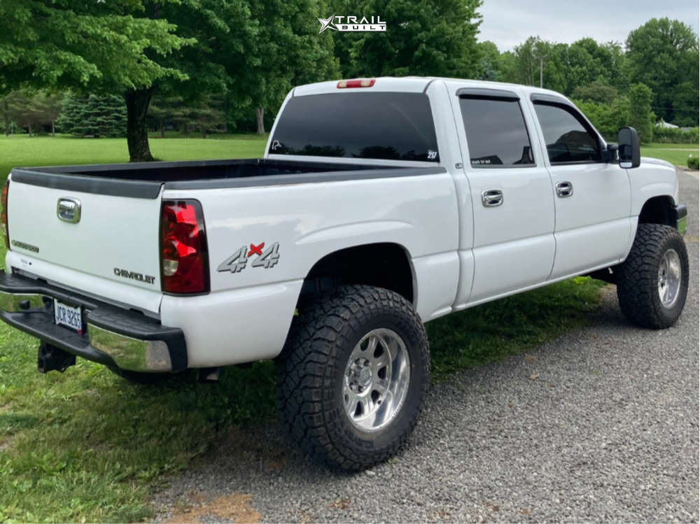 2005 Chevrolet Silverado 1500 Wheel Offset Aggressive > 1" Outside ...