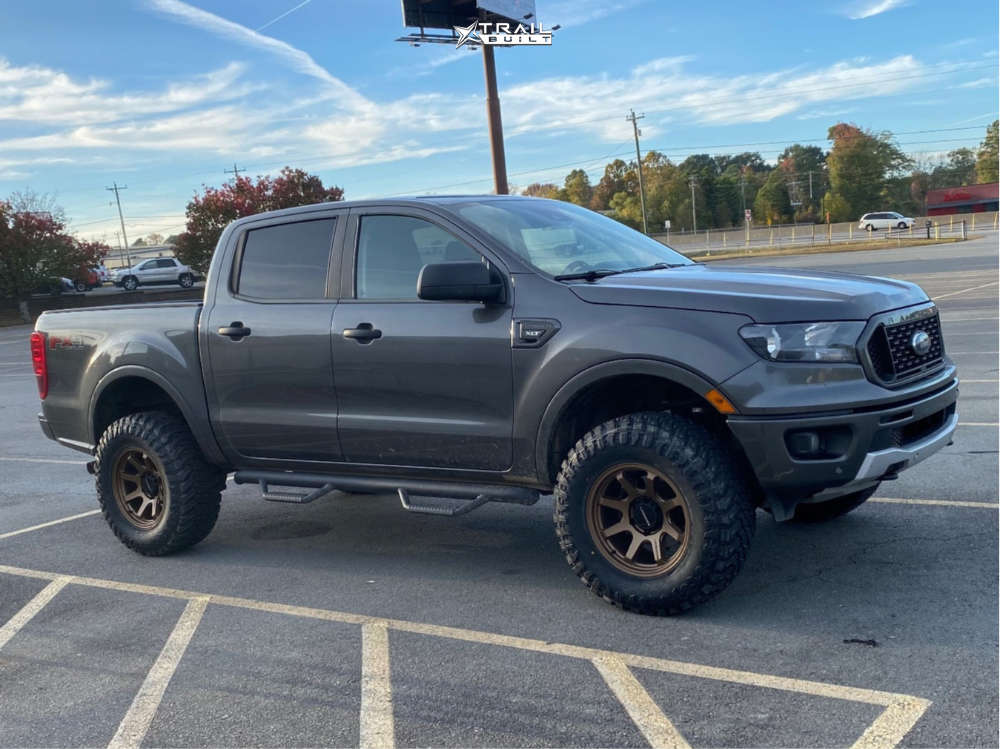 2019 Ford Ranger Wheel Offset Aggressive > 1" Outside Fender Suspension ...