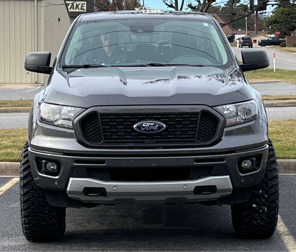 2019 Ford Ranger Wheel Offset Aggressive > 1" Outside Fender Suspension ...