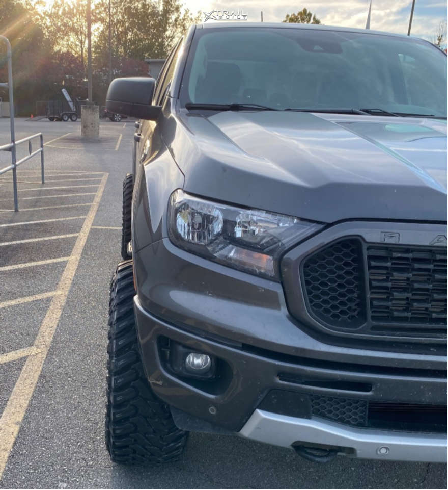 2019 Ford Ranger Wheel Offset Aggressive > 1" Outside Fender Suspension ...