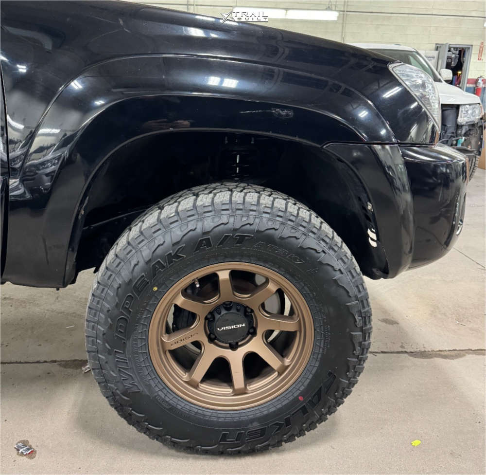 2006 Toyota 4Runner Wheel Offset Slightly Aggressive Suspension Lift 3 ...