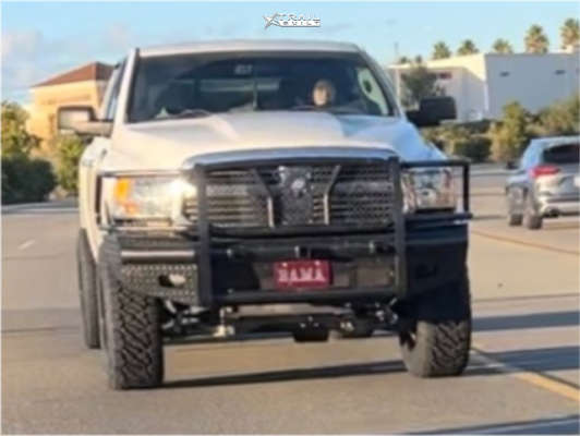 2015 Ram 1500 Wheel Offset Aggressive > 1" Outside Fender Suspension ...