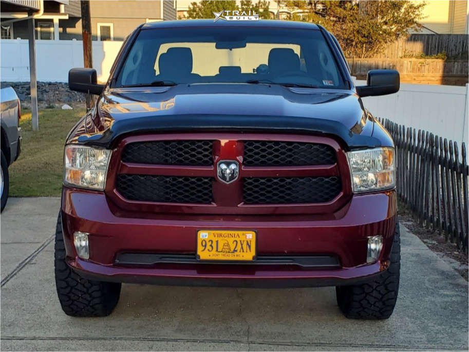 2017 Ram 1500 Wheel Offset Aggressive > 1" Outside Fender Suspension ...