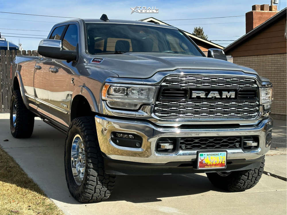2020 Ram 3500 Wheel Offset Aggressive > 1" Outside Fender Suspension ...