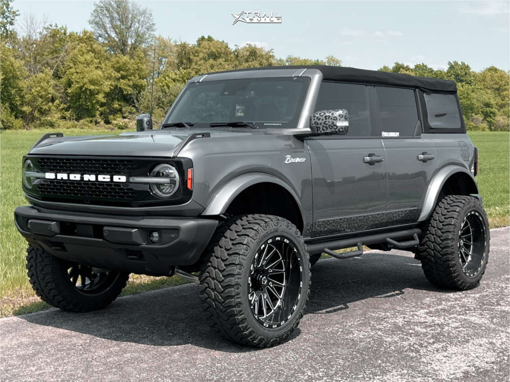 2022 Ford Bronco Wheel Offset Aggressive > 1" Outside Fender Suspension ...