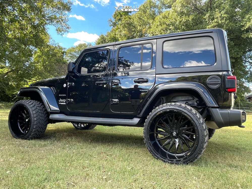 2019 Jeep Wrangler Wheel Offset Super Aggressive 3"-5" Suspension Lift ...