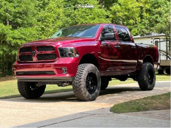 2018 Ram 1500 Wheel Offset Aggressive > 1" Outside Fender Suspension ...