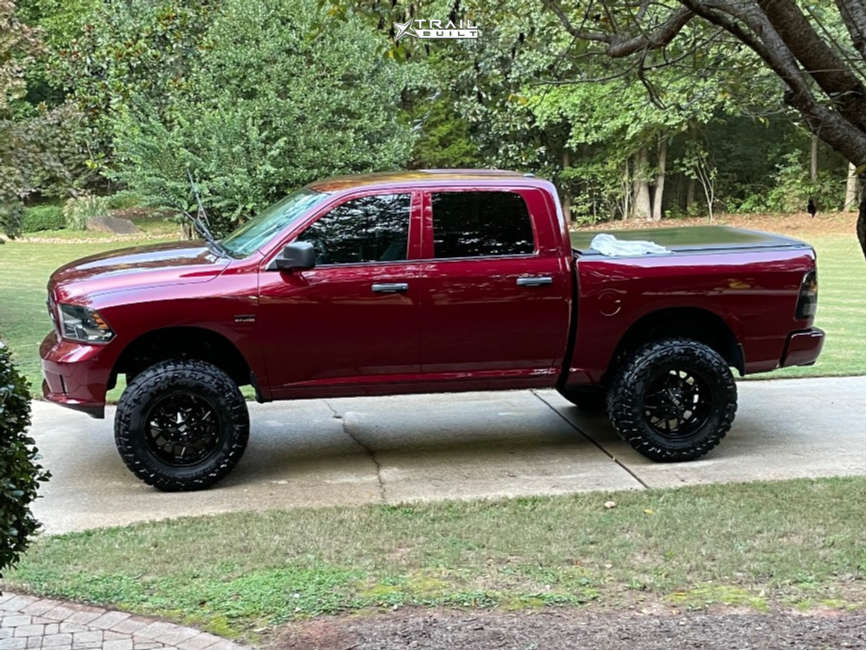 2018 Ram 1500 Wheel Offset Aggressive > 1" Outside Fender Suspension ...