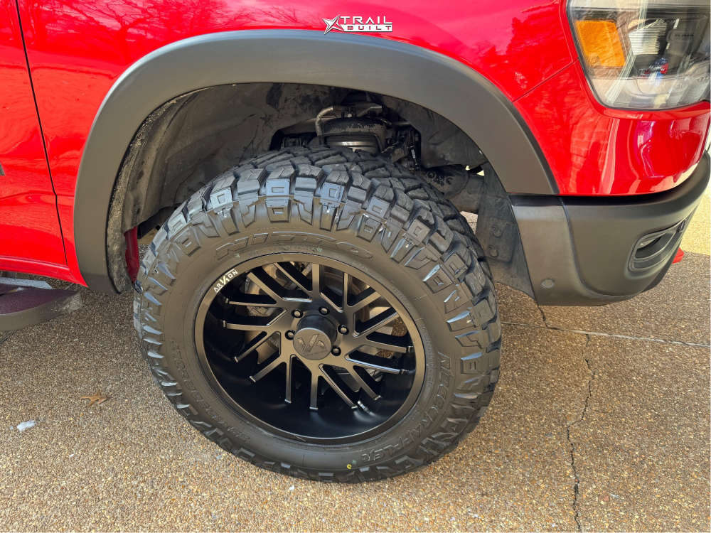 2019 Ram 1500 Wheel Offset Aggressive > 1" Outside Fender Leveling Kit ...
