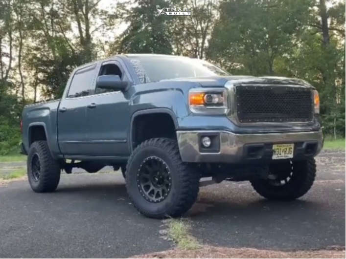 2014 GMC Sierra 1500 Wheel Offset Aggressive > 1" Outside Fender ...