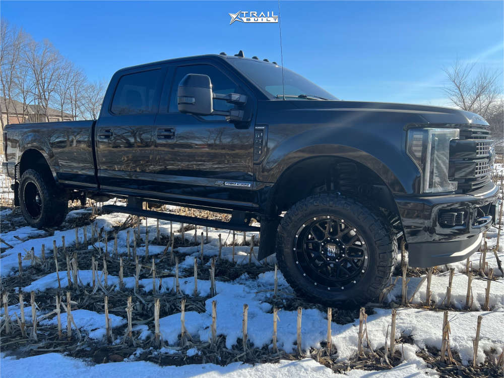 2019 Ford F-350 Super Duty Wheel Offset Aggressive > 1" Outside Fender ...