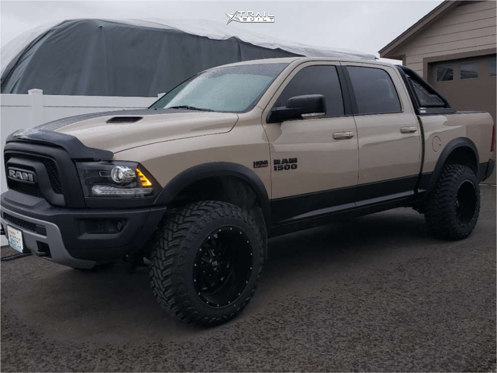 2017 Ram 1500 Wheel Offset Aggressive > 1" Outside Fender Suspension ...