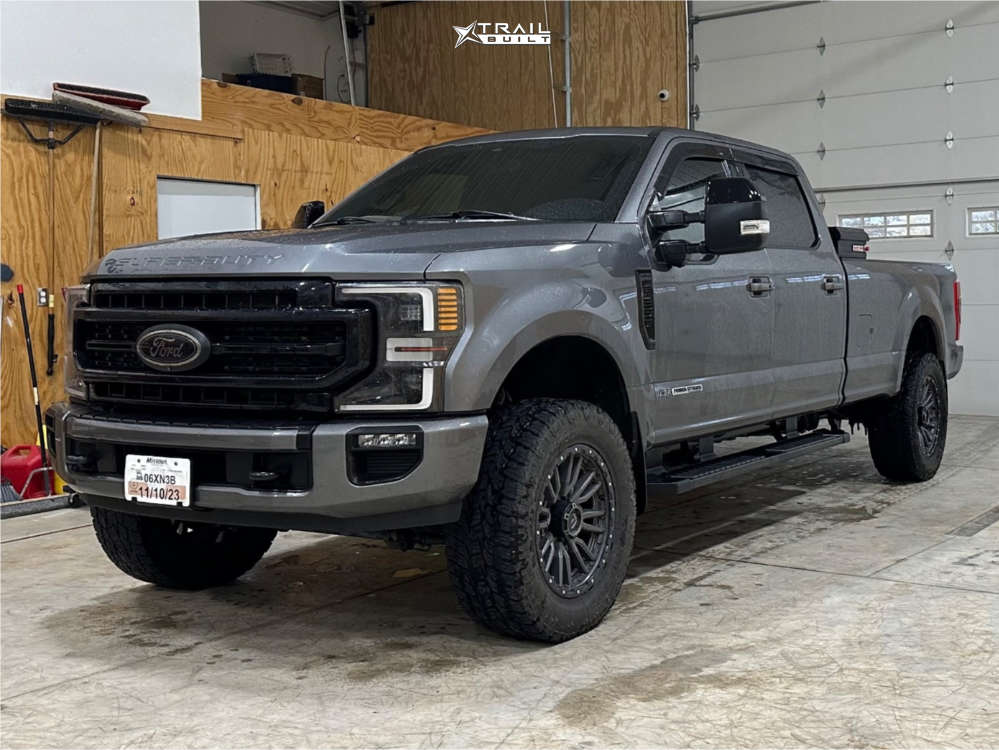 2021 Ford F-350 Super Duty Wheel Offset Slightly Aggressive Leveling ...