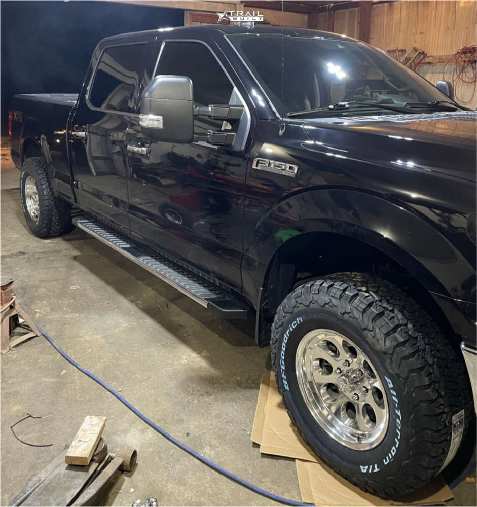 2020 Ford F-150 Wheel Offset Aggressive > 1" Outside Fender Suspension Lift 2.5" | 2849564 ...