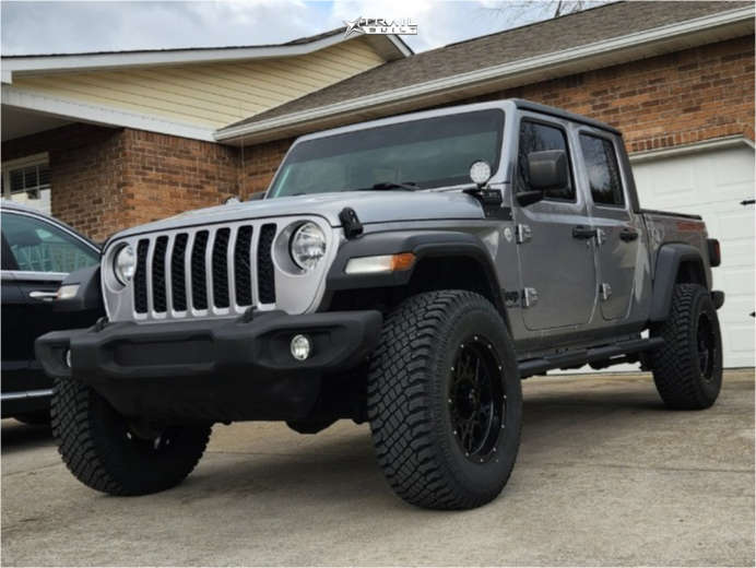 2020 Jeep Gladiator Wheel Offset Aggressive > 1" Outside Fender ...