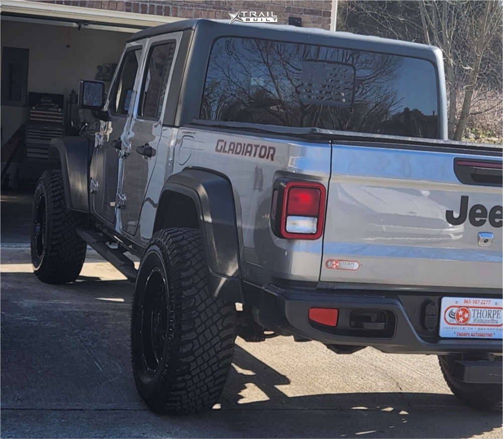 2020 Jeep Gladiator Wheel Offset Aggressive > 1" Outside Fender ...