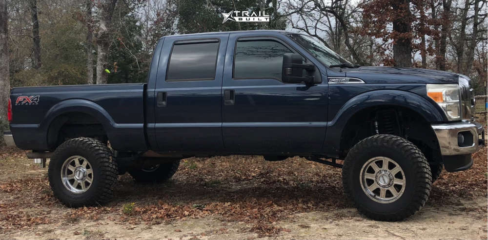 2015 Ford F-250 Super Duty Wheel Offset Aggressive > 1" Outside Fender ...