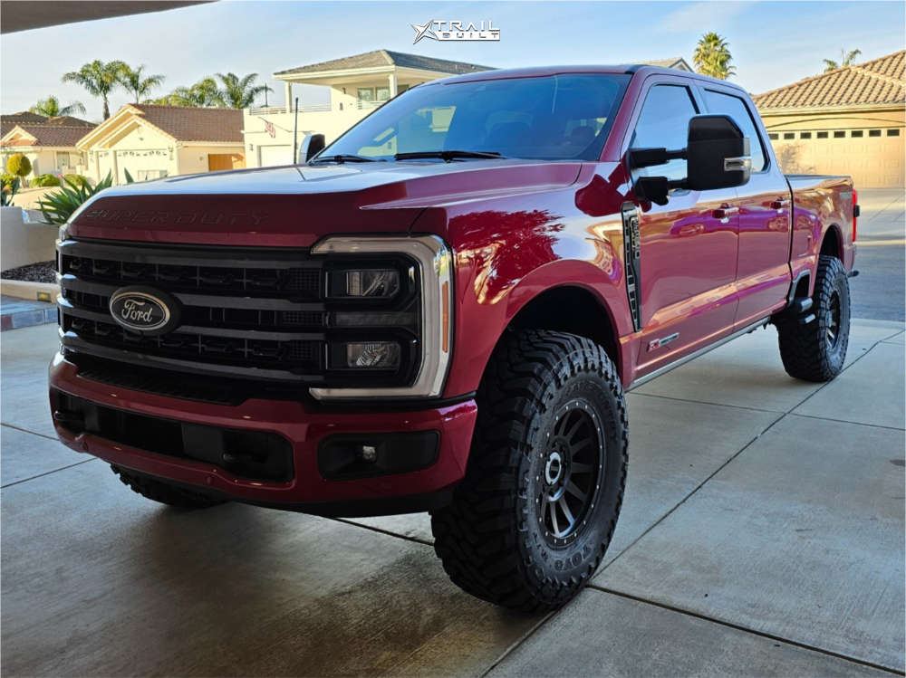 2023 Ford F-350 Super Duty Wheel Offset Aggressive > 1" Outside Fender ...