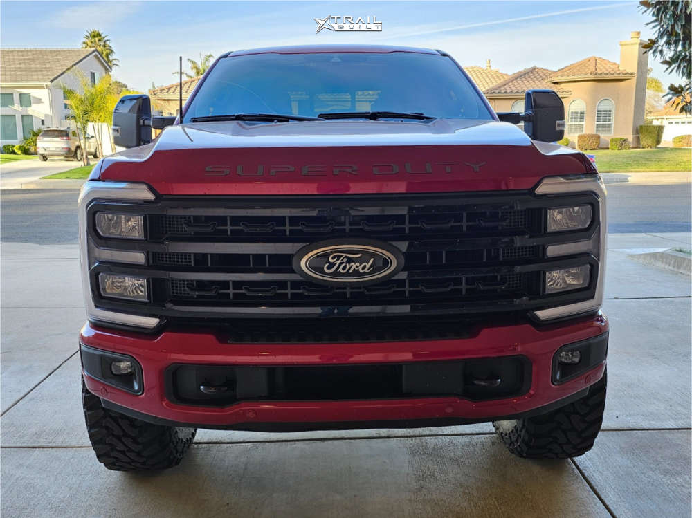 2023 Ford F-350 Super Duty Wheel Offset Aggressive > 1" Outside Fender ...